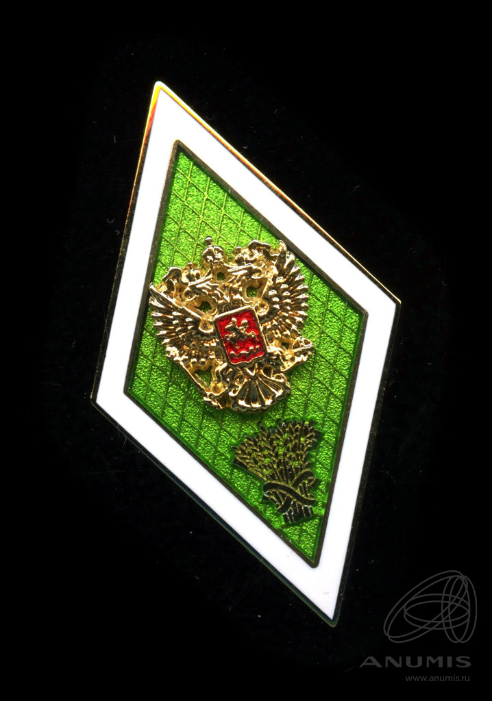 Знак «Об окончании сельскохозяйственного ВУЗа» Крепление: булавка ...