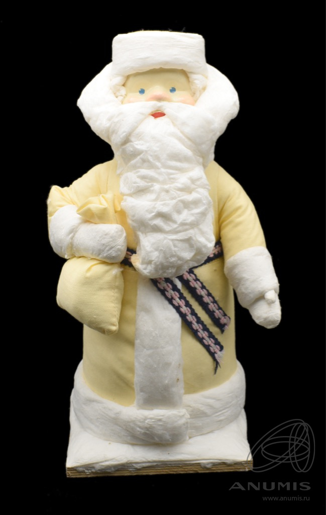 Ватный Дед Мороз, в коробке Размер 17,5×38 см. СССР. Лот №5165. Аукцион ...